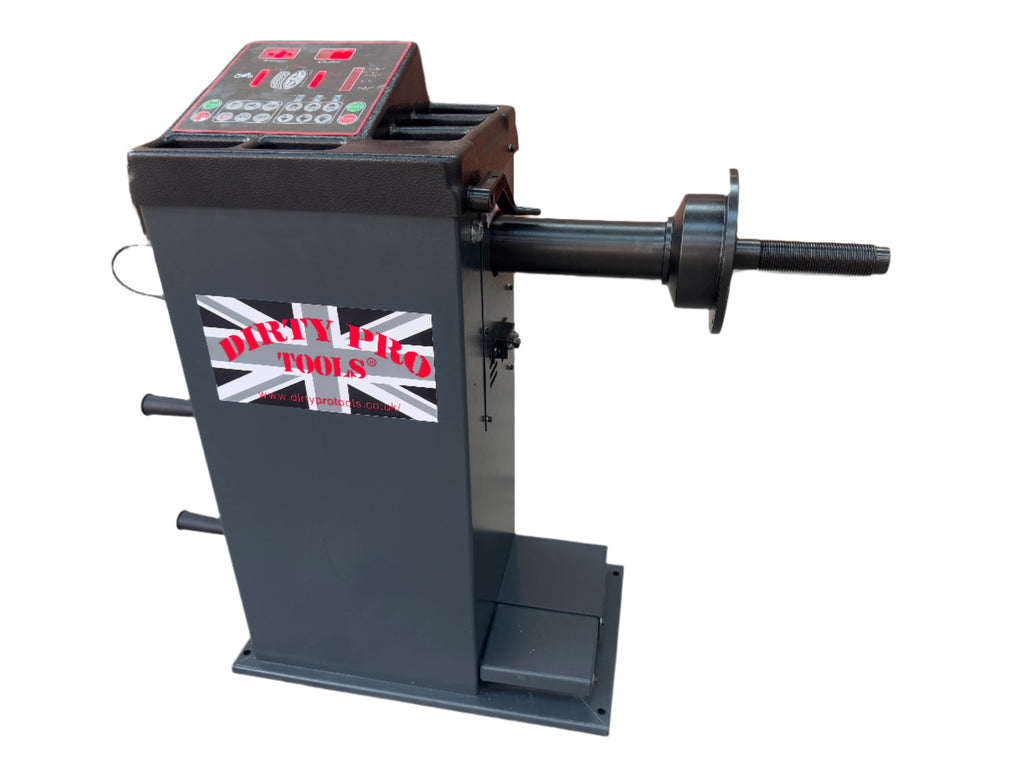 WHEEL BALANCER TYRE MACHINE HAND SPIN NEW 240 v - – Dirty Pro Tools