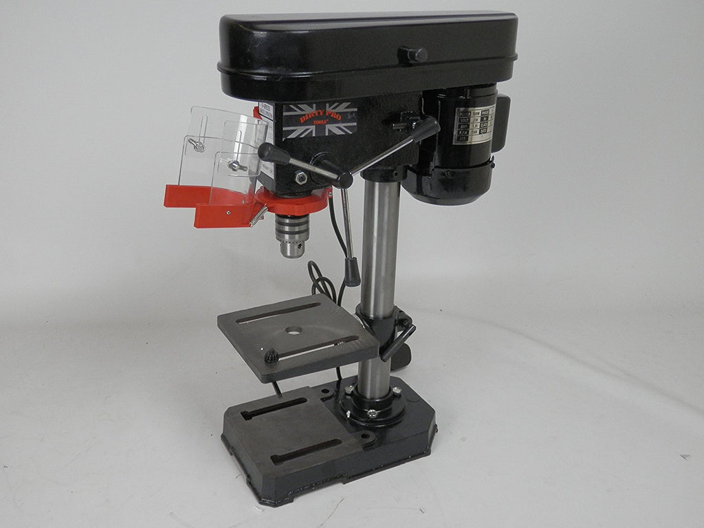 Heavy Duty 250mm 13mm Rotary Pillar Press Drill 5 Speed Drilling Bench ...