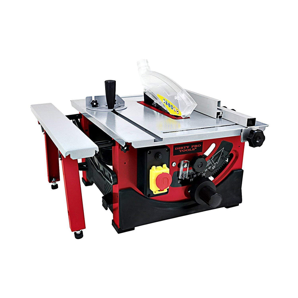 Table Saw 8” Blade with Sliding Side Extension 240v – Dirty Pro Tools