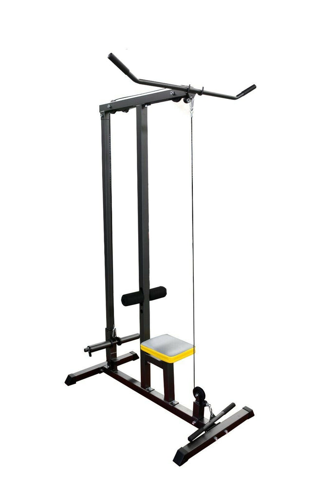 Home Fitness Multi Gym Lat Pull Down Weight Machine Bench Exercise Wor ...