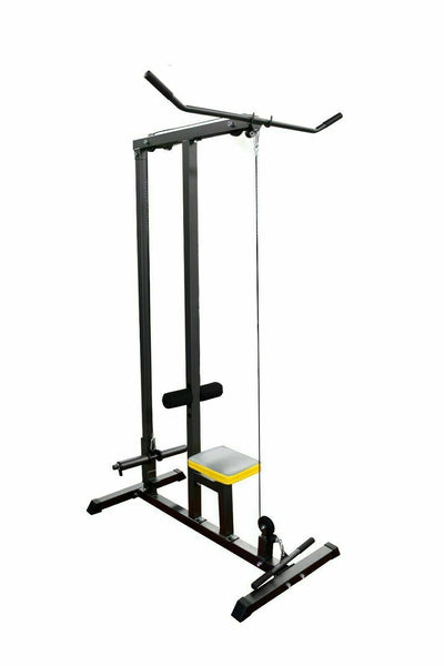 Home Fitness Multi Gym Lat Pull Down Weight Machine Bench Exercise Wor ...
